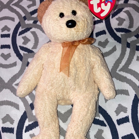 Toys | Ty Beanie Baby Huggy Rare With Tags | Poshmark
